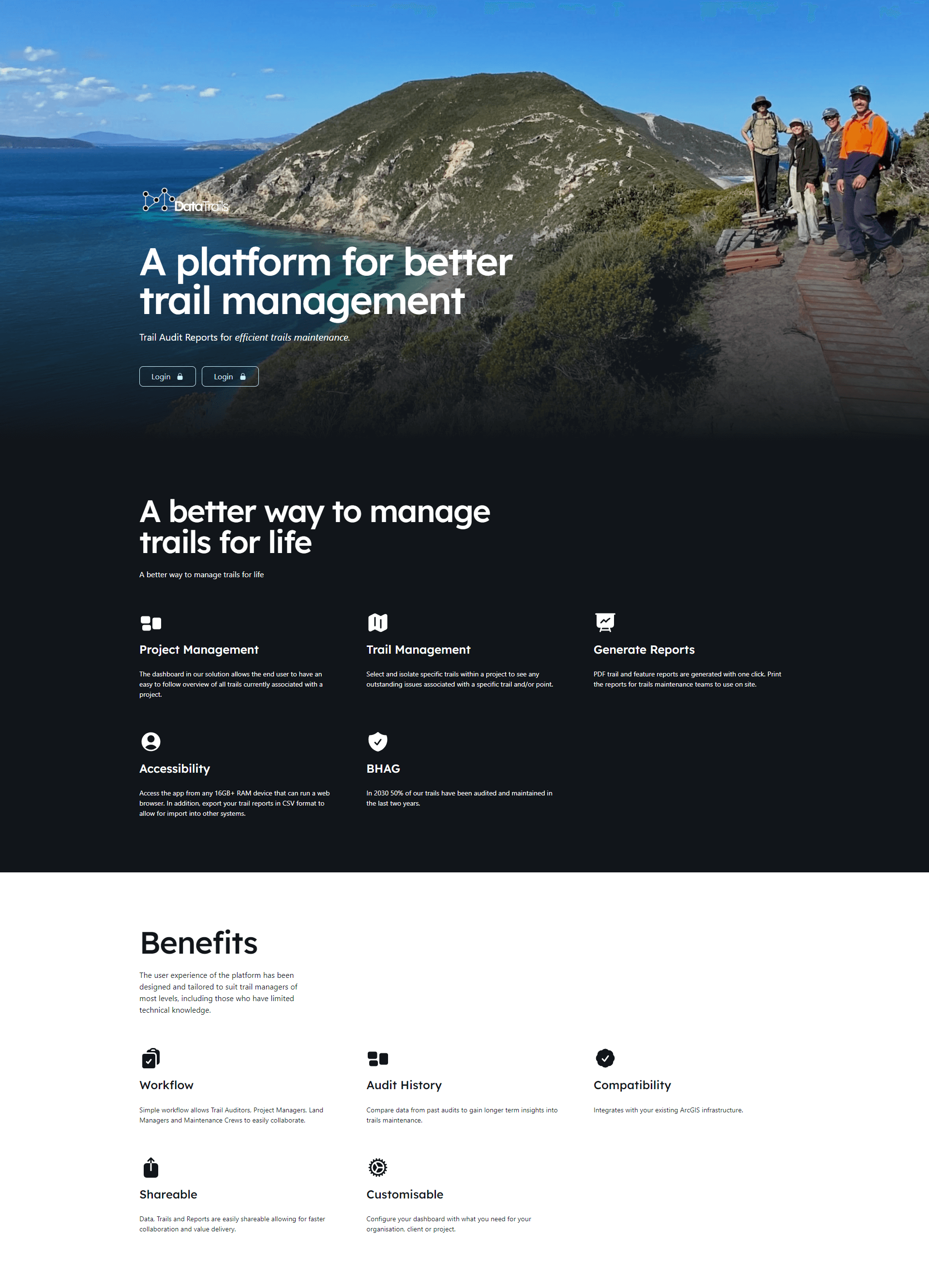 Data Trails - Case Study | Limitless Devs | Limitless Devs